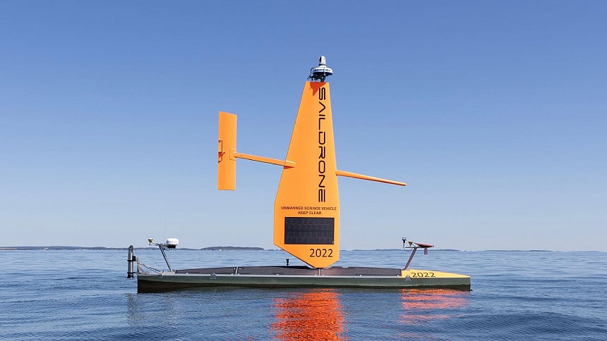 USVs deployed for seafloor mapping mission in Gulf of Maine