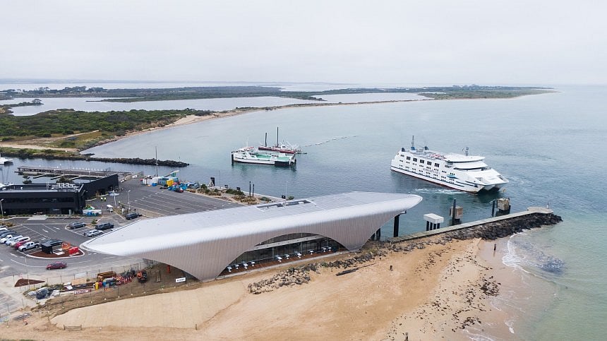 Searoad Ferries opens new terminal in Queenscliff