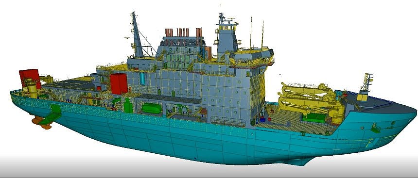 Canadian builder unveils design of future heavy icebreaker