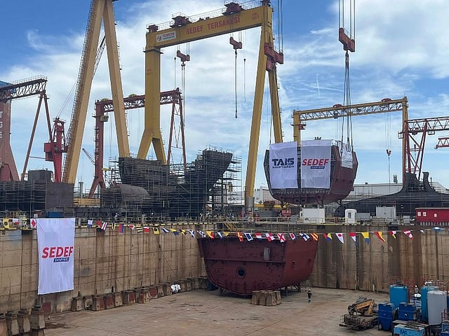 Keel laid for Turkish Navy’s third Istanbul-class frigate