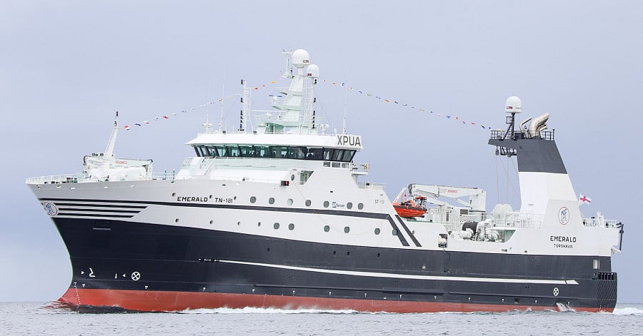 VESSEL REVIEW | Emerald – Arctic-capable freezer trawler delivered to ...
