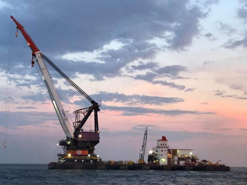 Derrick barge joins Shore Offshore Services fleet