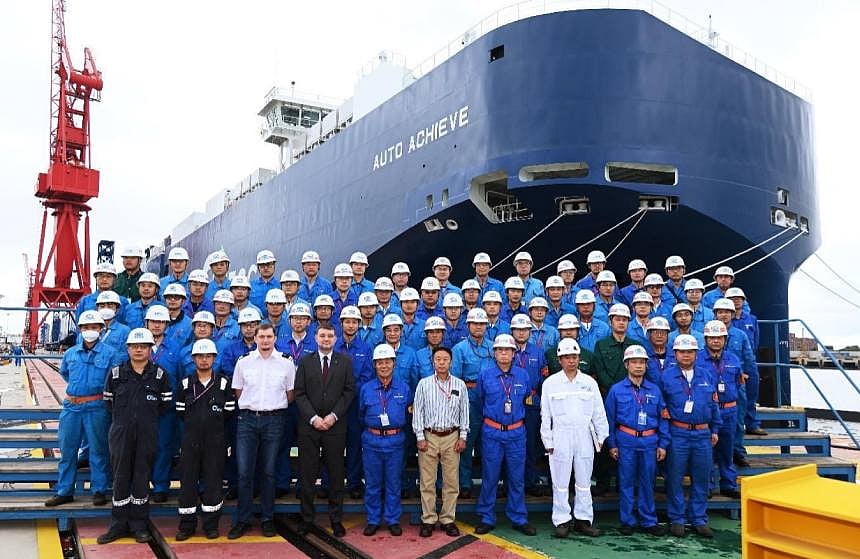 UECC takes delivery of second hybrid car carrier in series