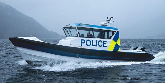 VESSEL REVIEW | Hunter – New UK-built multi-mission RIB for police and ...