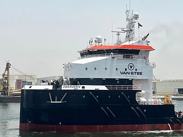 VESSEL REVIEW | Zwerver V – Large, shallow-draught workboat for Dutch ...