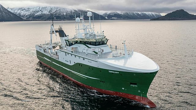 VESSEL REVIEW | Sørkapp – New Norwegian stern trawler boasts low ...