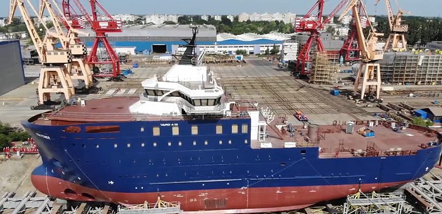 Rem Offshore’s newest CSOV launched in Romania