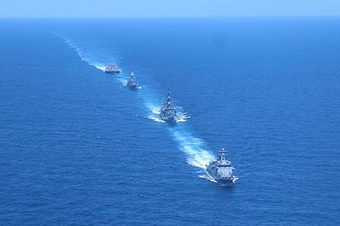 Four-nation maritime cooperative activity concluded in Philippines’ EEZ ...
