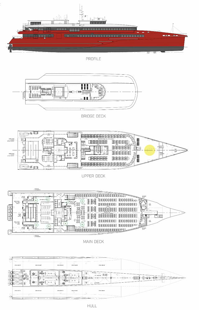 VESSEL REVIEW | Queen Beetle – New 500-pax trimaran to serve Fukuoka ...