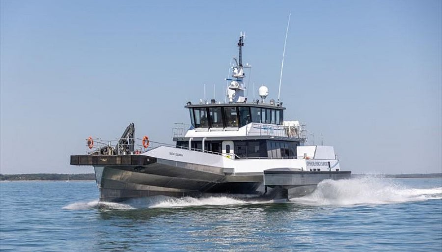 VESSEL REVIEW | Seacat Columbia – UK-built crewboat features innovative ...