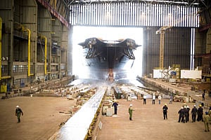 Heavy lift vessel ‘Oleg Strashnov’ launched