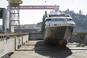 Fincantieri launches super luxury cruise ship