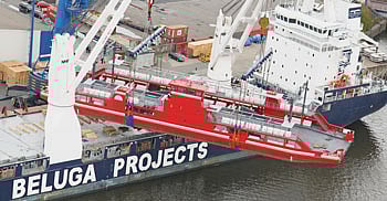 Beluga ships ferry pair to Mombasa