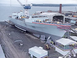 Canadian shipbuilder in crisis despite orders