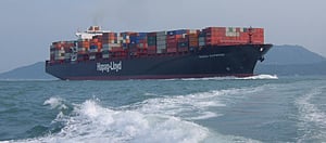 Containership deliveries to overflow