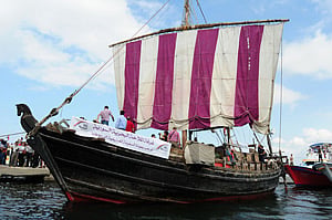 Replica 600 BC ship circumnavigates Africa