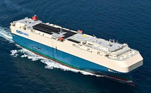 MOL completes hybrid car carrier design milestone