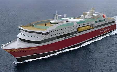 First LNG powered cruise ferry announced