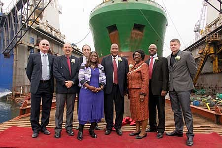 EBH inaugurates third Panamax floating dock