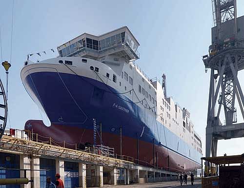 Fincantieri launches Italy’s first gas-powered ferry