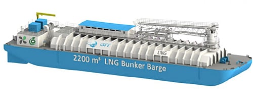 WesPac to build first LNG bunker barge in North America