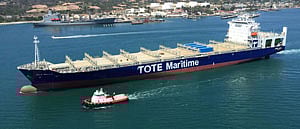 NASSCO delivers first LNG-powered containership