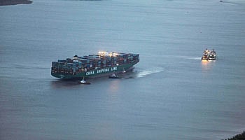 ‘CSCL Indian Ocean’ successfully refloated