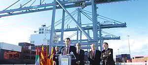 DP World opens newest facility in Europe