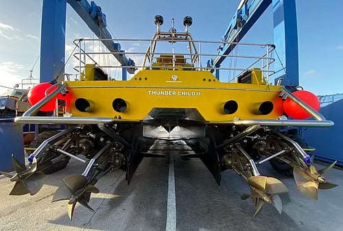 VESSEL REVIEW | Thunder Child II – Demonstrator high-speed patrol boat ...