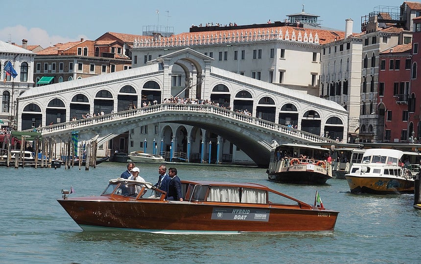 Venice Water Taxi Green Water Taxi For Venice Unveiled By Superyacht