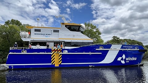 WINDEA CTV’s newest crewboat commences sea trials