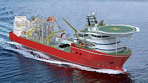 First diamond exploration vessel launched