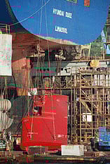 Protecting rudders against cavitation damage