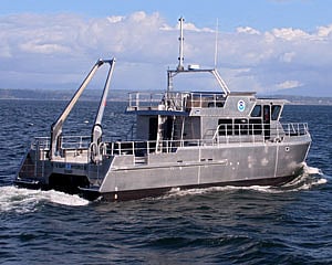 NOAA takes delivery of Kvichak-built catamaran