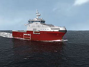 Field support vessel design order