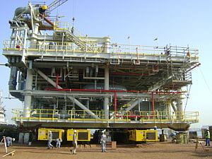 Topaz completes Qatargas LNG Module