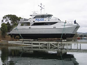 Queensland Police Service patrol boat launched