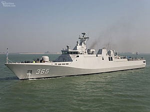 Commissioning of fourth Indonesian corvette
