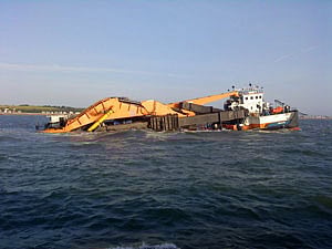 Multraship salvages dredger off UK coast