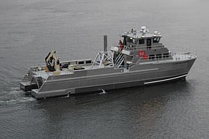 Incat Crowther delivers 27-metre catamaran workboat
