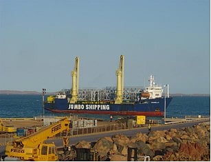 Jumbo Shipping completes Pluto LNG phase one