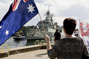 Australia: HMAS ‘Stuart’ welcomed home