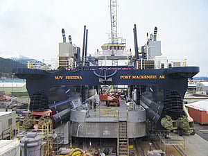 Alaska Ship & Drydock launches unique 59-metre ferry