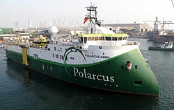 Drydocks delivers 3D seismic vessel to Polarcus