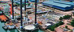 Drydocks delivers new jack-up platform