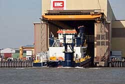 New cutter suction dredger for Panama Canal