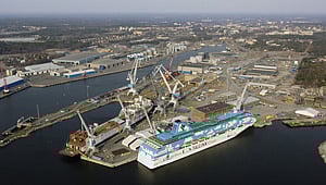 STX Finland delivers Ro-Pax ferry to P&O