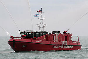 Chicago takes delivery of unique new fireboat