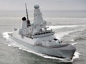 HMS ‘Diamond’ joins UK Royal Navy