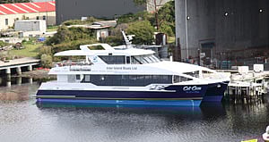 Fast catamaran ferry for the Seychelles